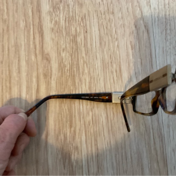 Other | Versace 395 143 Eyeglasses Brown Tortoise Rectangle Frames 5316 ...